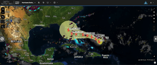 Storm Tracking with Sferic Maps